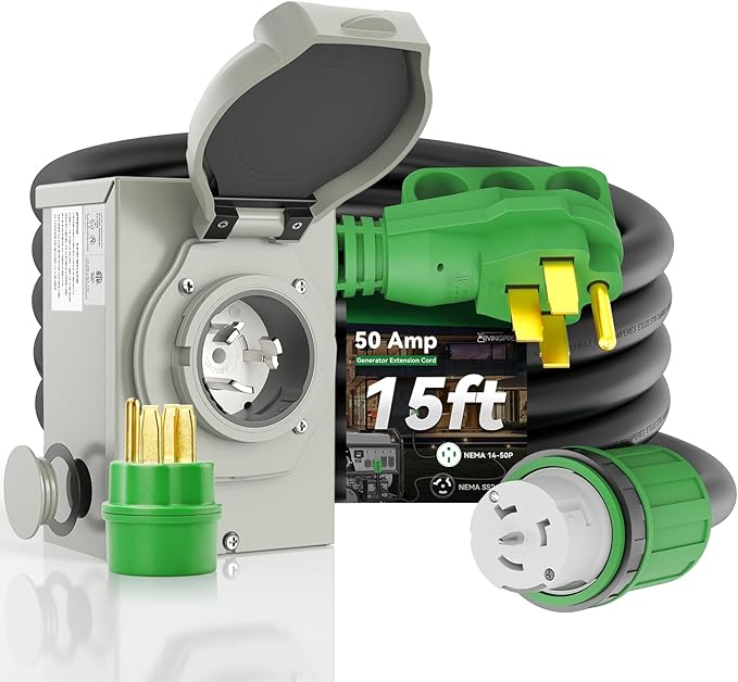 Best 50 Amp Generator Cord in 2025: Tested and Reviewed - Generators Review